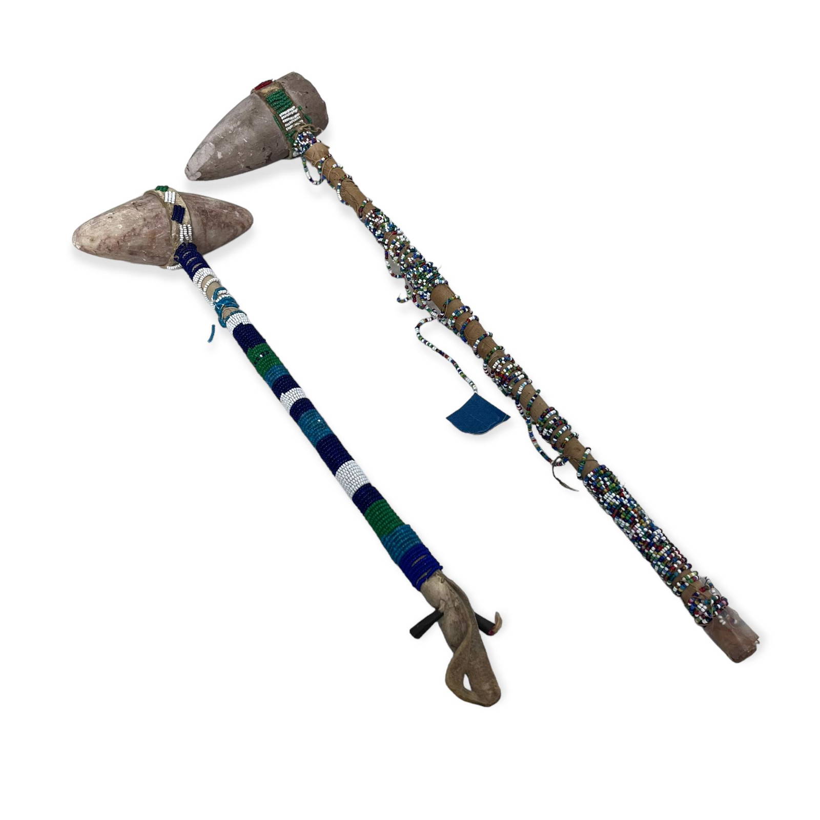 Pair of Period Native American Clubs (#0256) on Mar 31, 2023 | Ziebarth ...