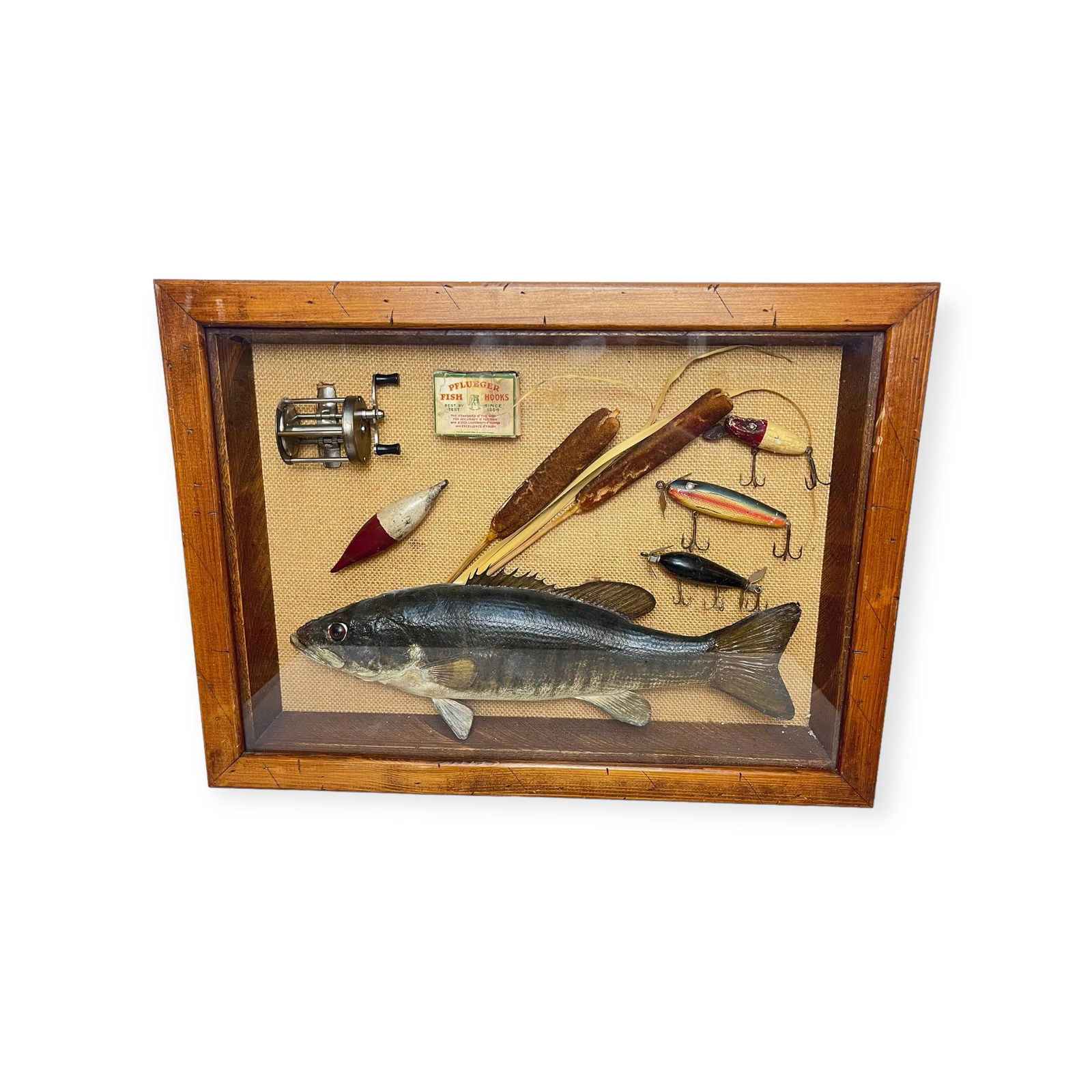Vintage Fishing Display Auction
