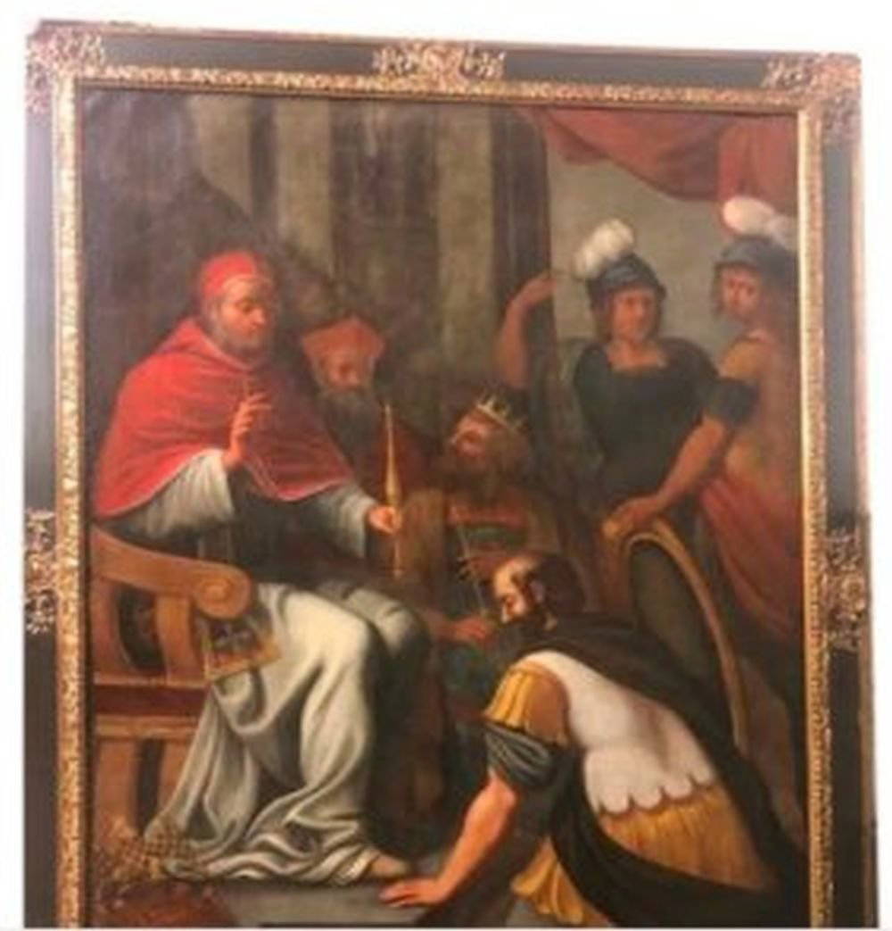 Oil On Canvas, Biblical Scene Attributed To Francesco Furini Auction