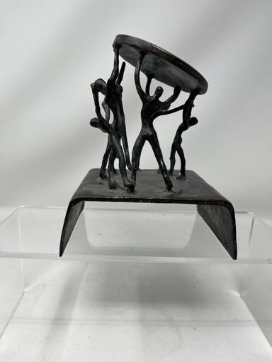 Ks Radhakrishnan (indian) Bronze Sculpture