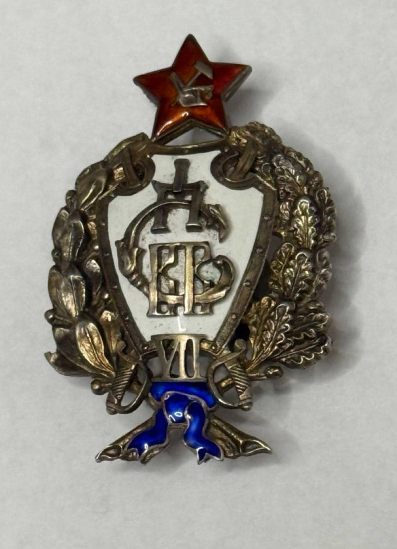 Extremely Rare, The First Soviet Silver And Enamelcavalry Petrograd ...