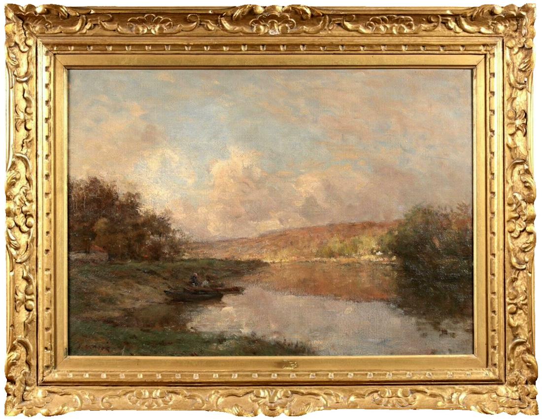 Jean Eugene Julien Masse (1856-1950), Oil Painting On Canvas Auction