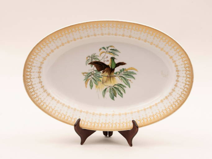 Mottahedeh Design Emperor Of Germany's Bird Of Paradise