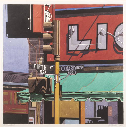 Robert Cottingham, Connecticut/ New York (b. 1935),