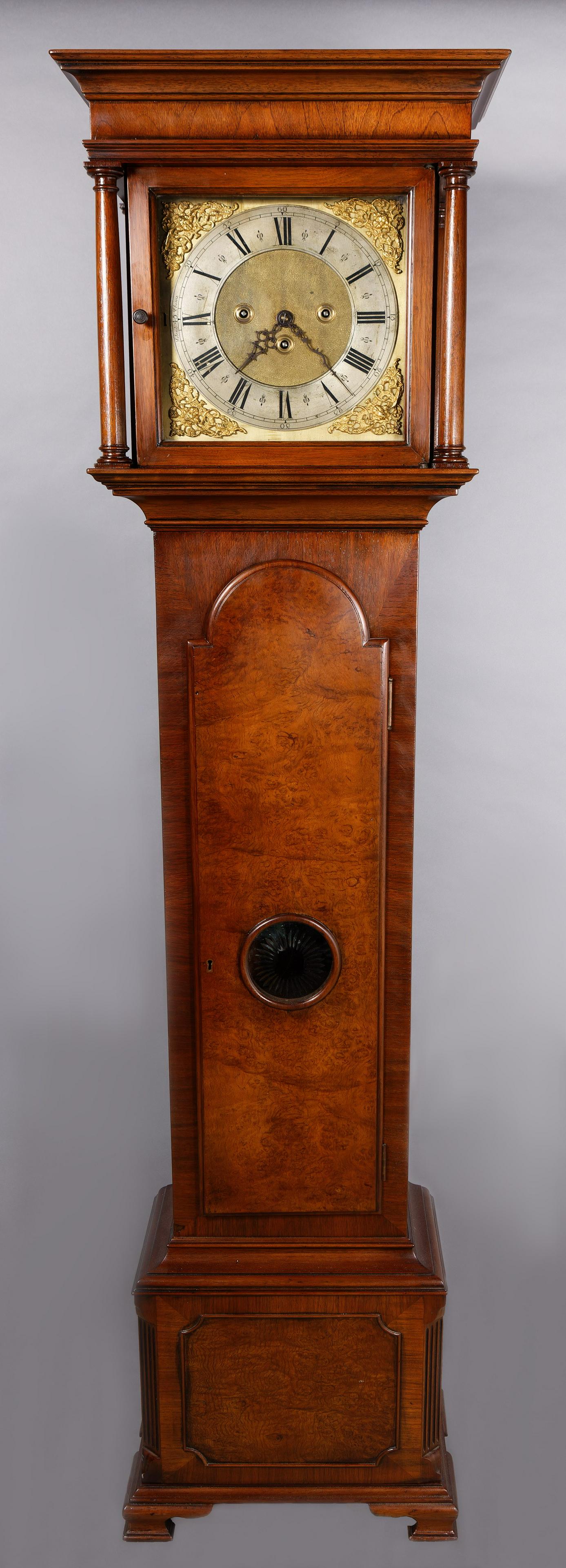 Baxter & J.j. Elliott Grandfather Clock, Circa