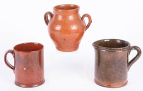 Medinger Pottery Redware Pitcher with Eagle. - May 16, 2015 | Conestoga ...