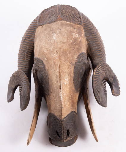 African Ram's Head Mask - Dec 10, 2022 | Link Auction Galleries in MO