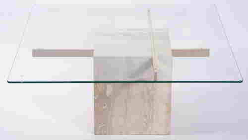 CONTEMPORARY LUCITE BASE GLASS TOP COFFEE TABLE - Feb 05, 2020 | Lewis ...