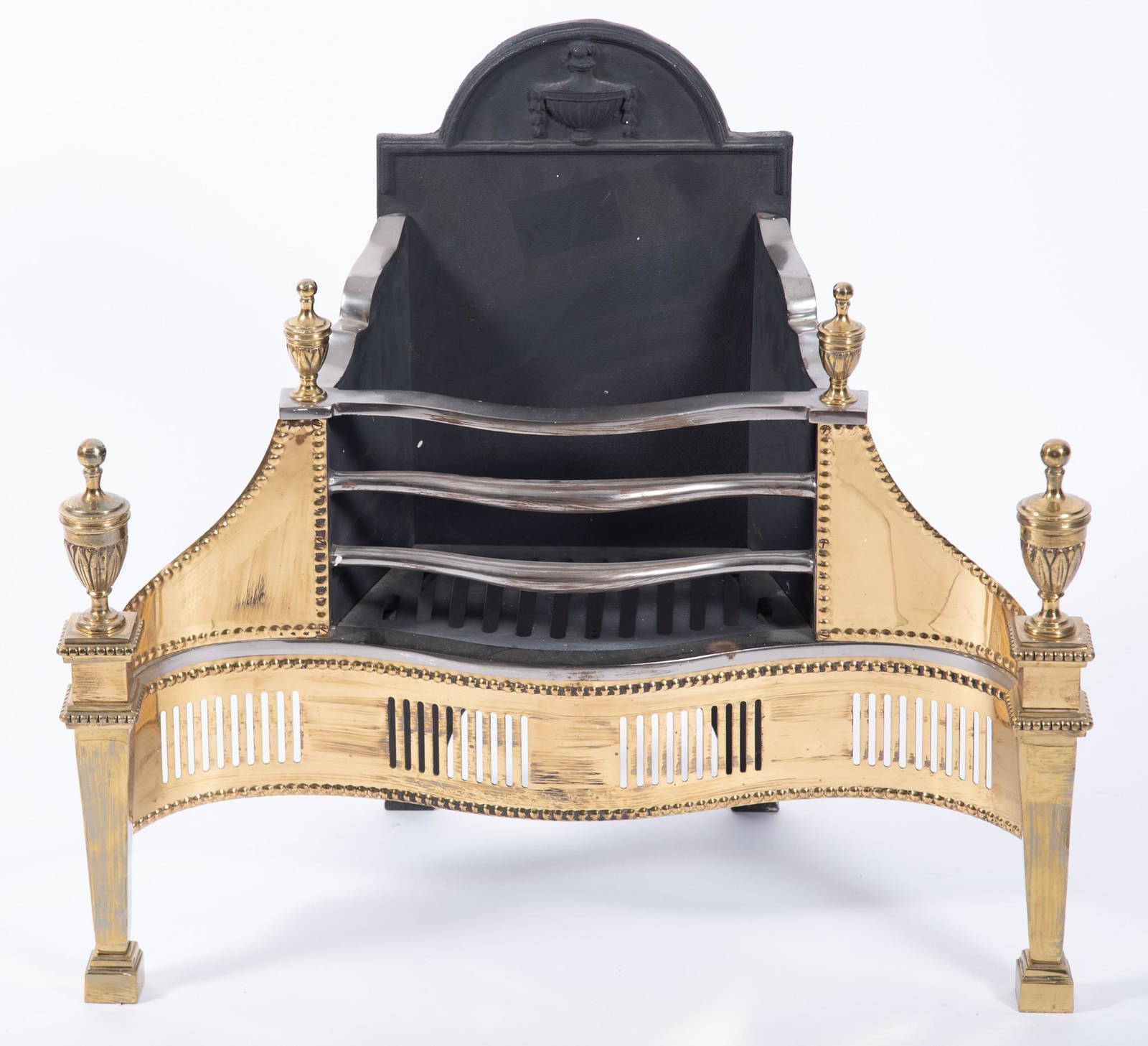 Regency Style Neoclassical Fire Grate In The Adams Design. (#0376) on ...