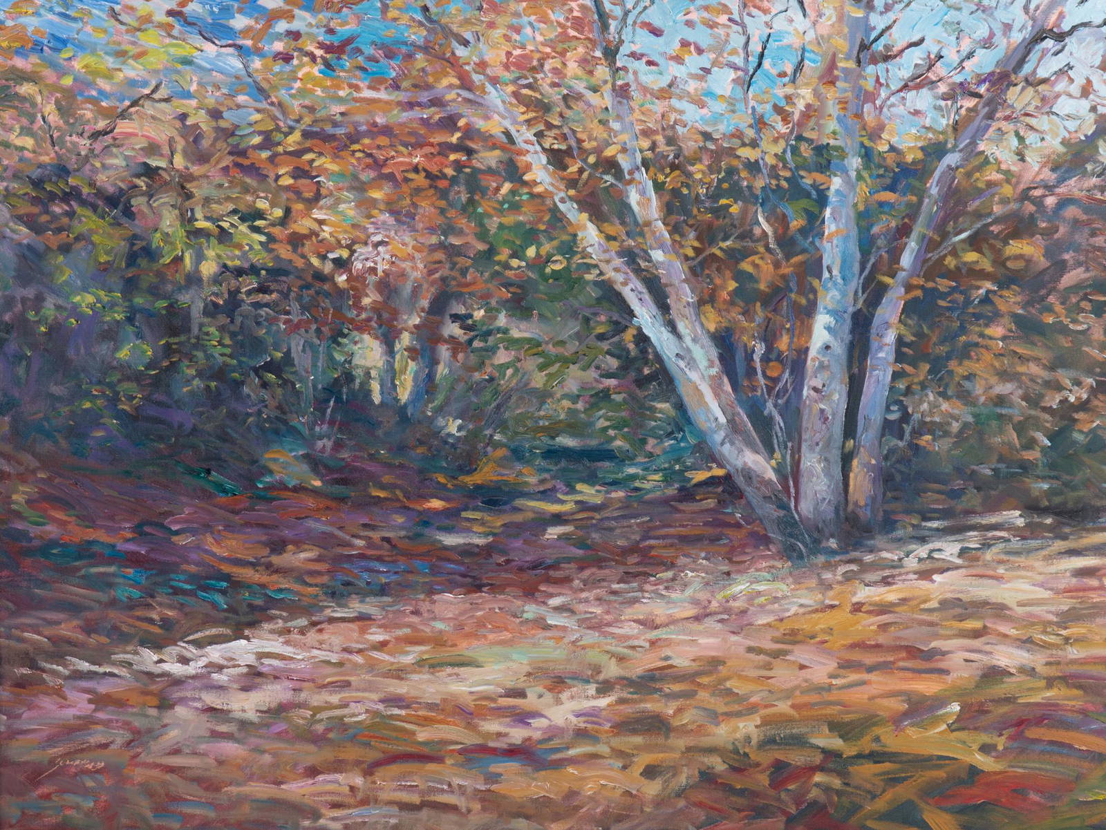 Michael Schofield, Tennessee/california (b. 1947), Autumn Landscape ...