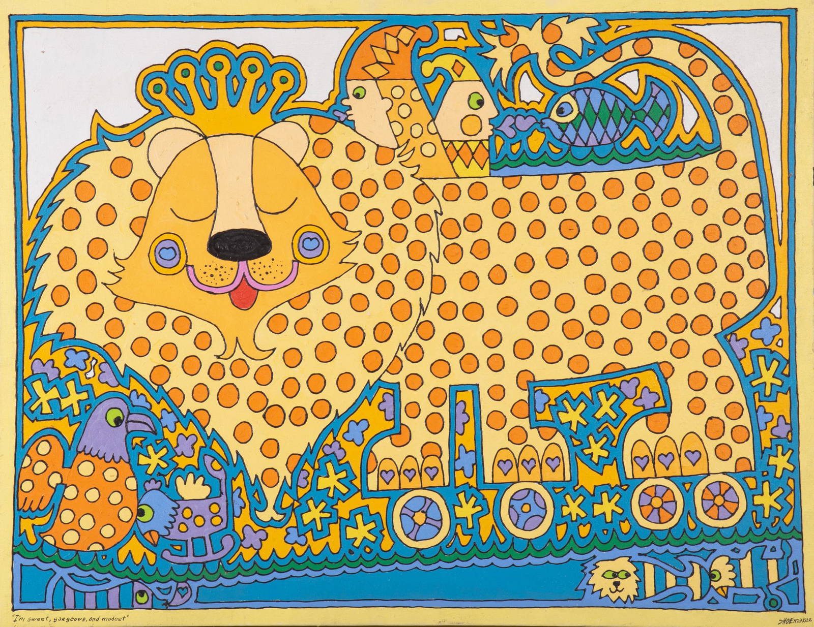 Charles (chuck) Shoemaker, American 20th Century, I'm Sweet, Gorgeous ...