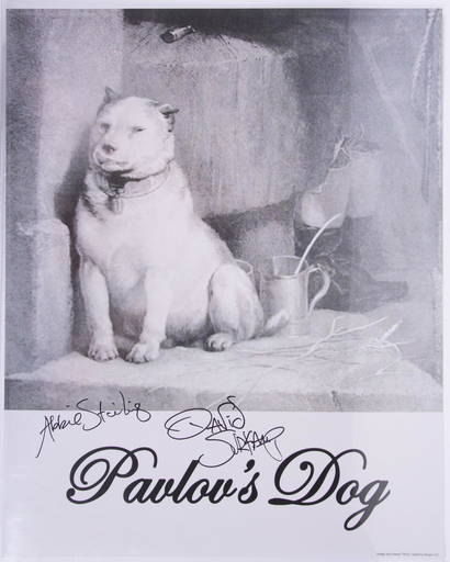 Pavlov's Dog Signed Poster
