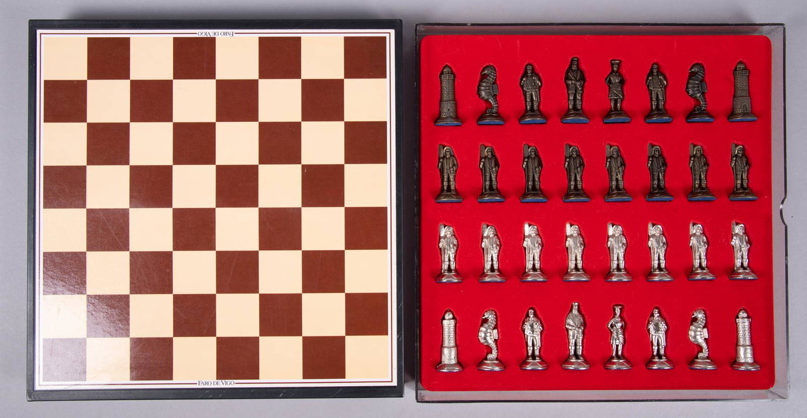 Vintage Nautical Fishermen Chess Set Auction