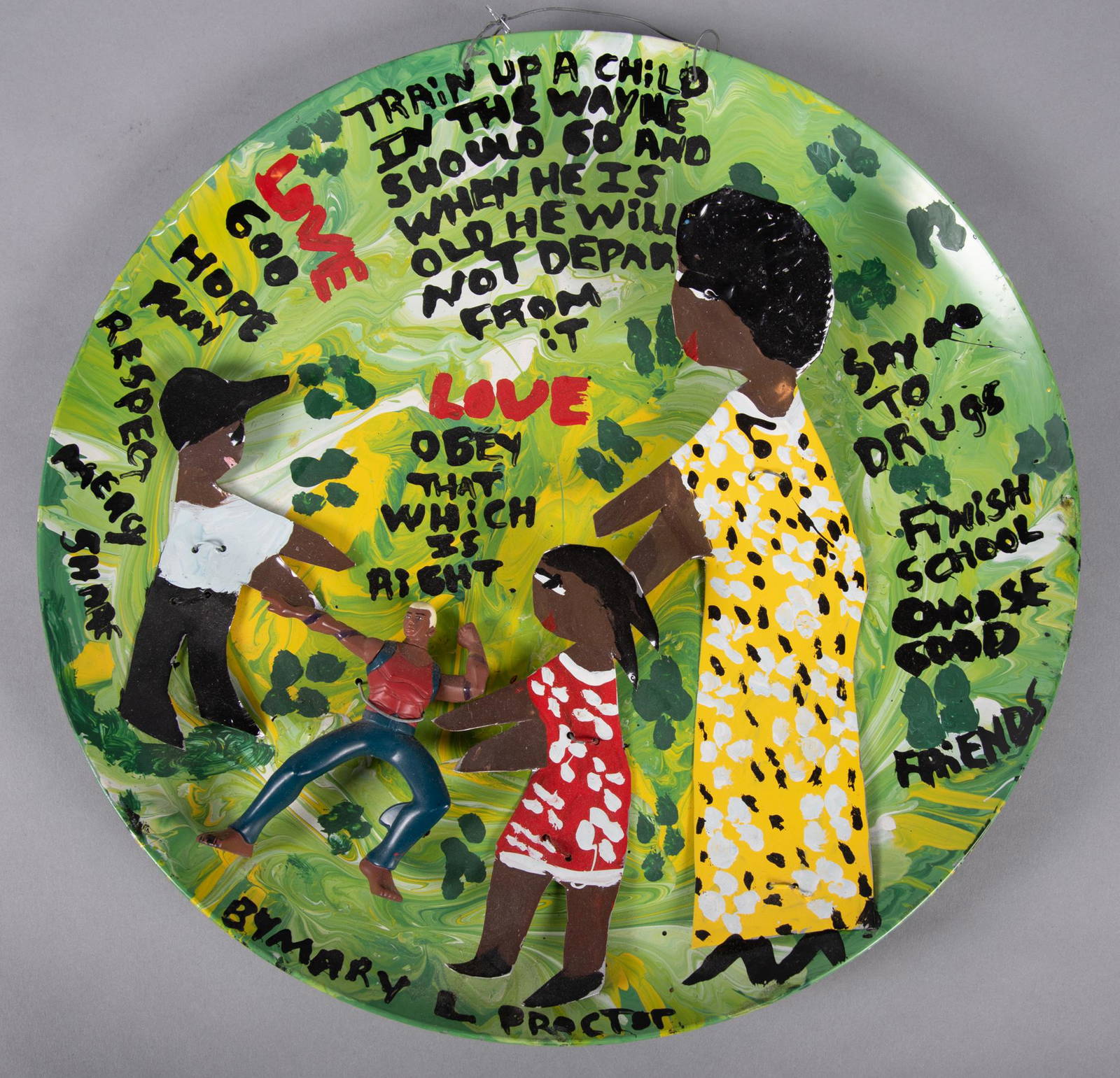 Mary Proctor, Florida (b. 1960), "train Up A Child In The Way He Should ...