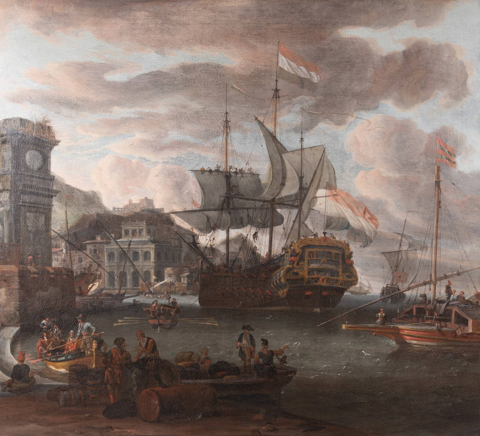 Abraham (sturckenburch) Storck, Netherlands, Holland (1635 Or 1644 ...