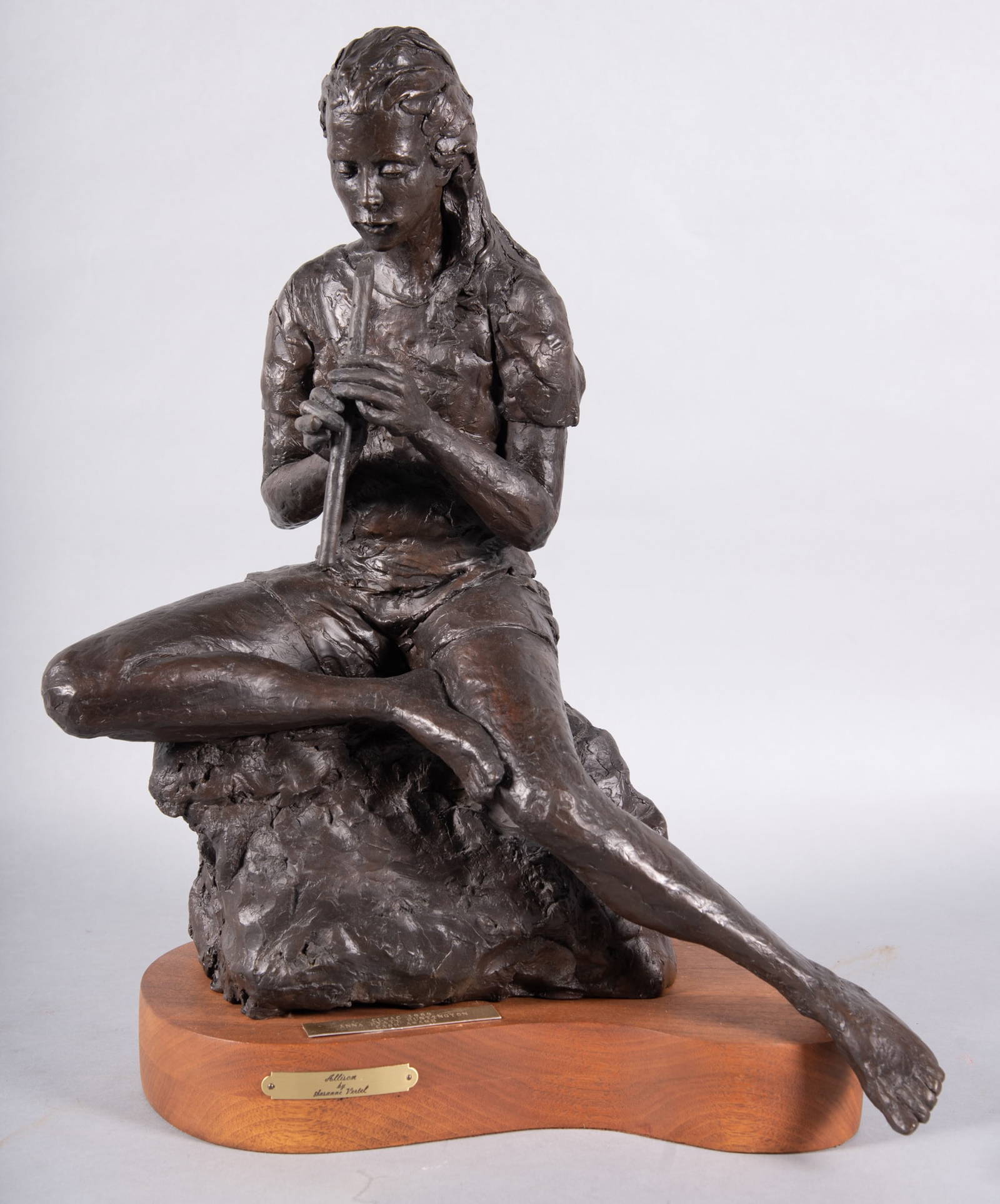 Susanne Vertel, New Mexico, Illinois (b. 1954), Allison, Bronze, Ed. 2/ ...