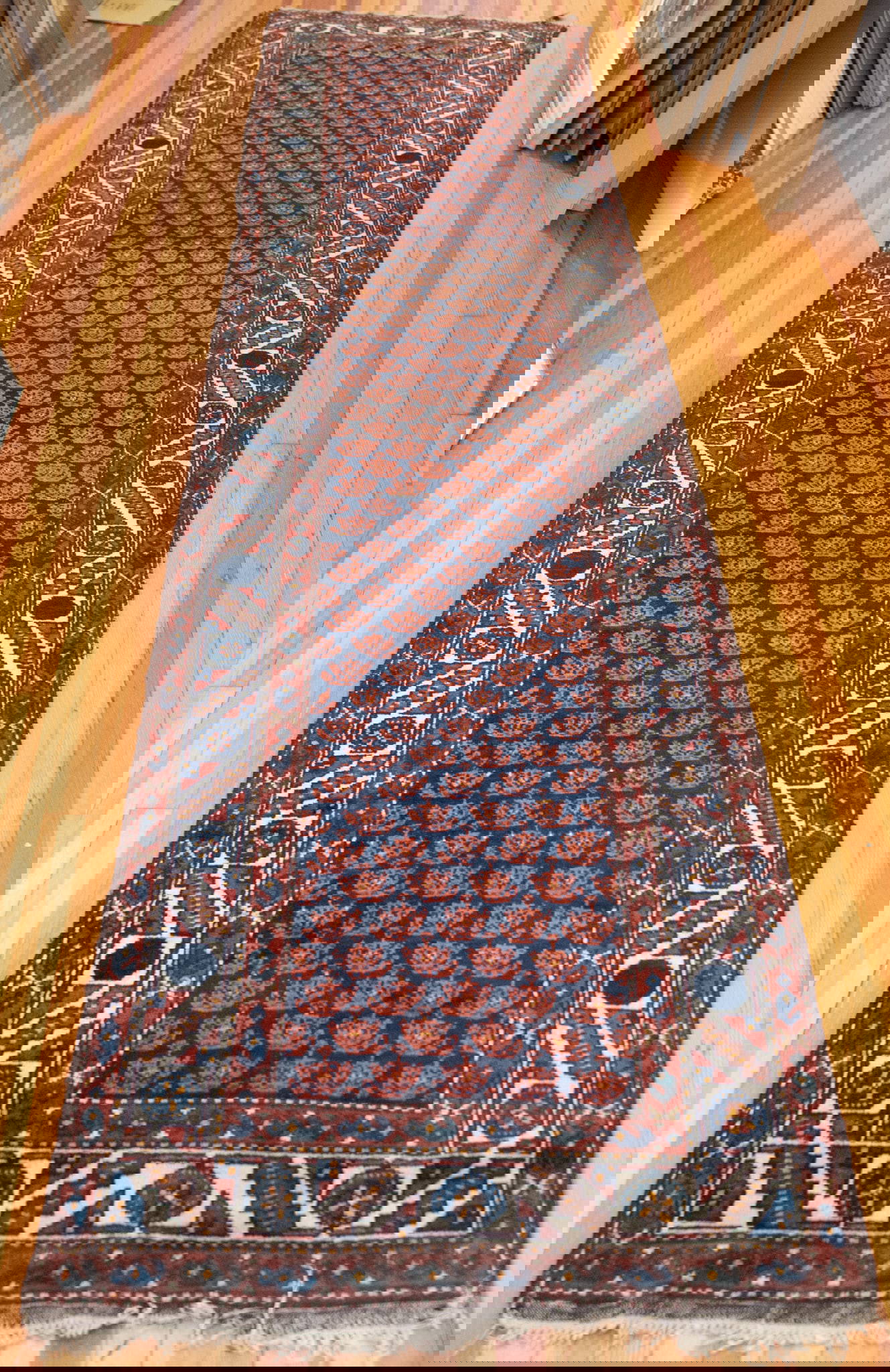 Handwoven Persian Long Rug Auction