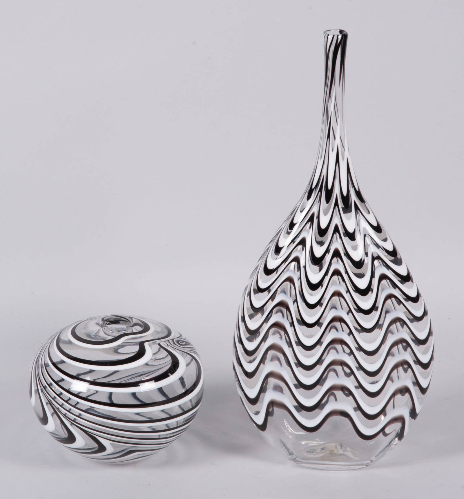 Tony Cray, St. Louis 20th-21st Centuries, Clear, Black, And White ...