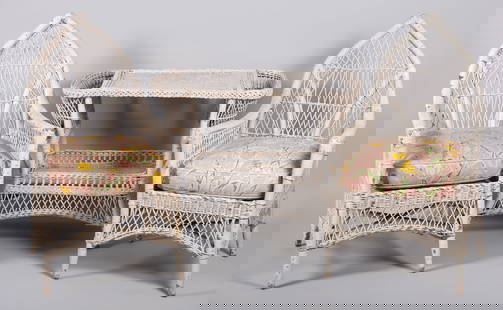 Wicker Elephant Bar Auction