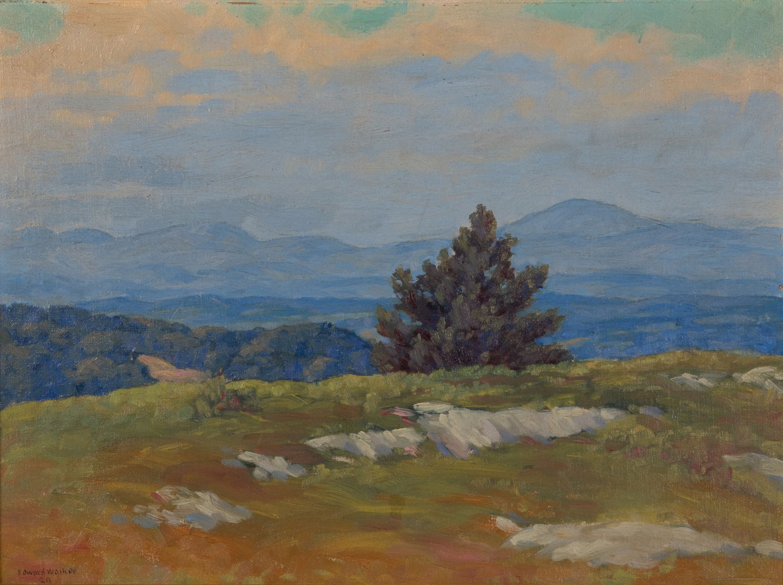 Edward Higgins (ned) Walker, American (1879-1943), The Lone Tree ...