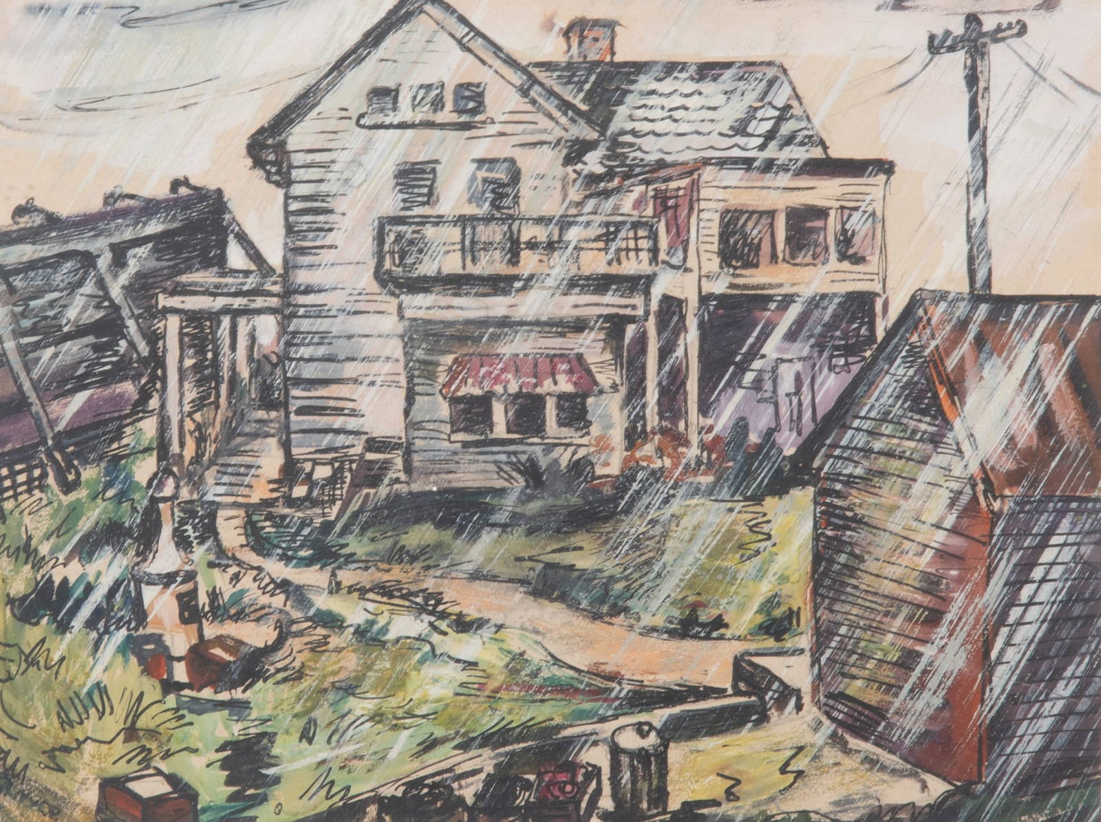 Bernice Lee (burr) Singer, California, Missouri (1912-1992), House In ...