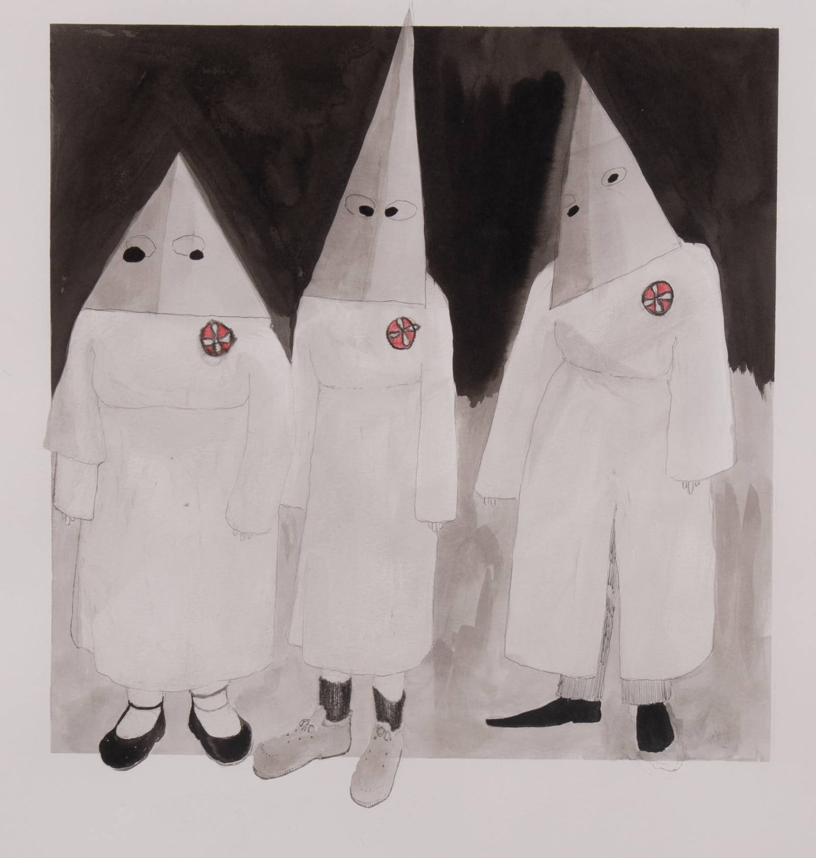 Alana Roth, New York , Definition 20, Trilateral Figures, Ink On Paper ...