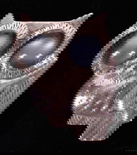 Spratling Of Mexico Silson Inc Silver Owl Brooch