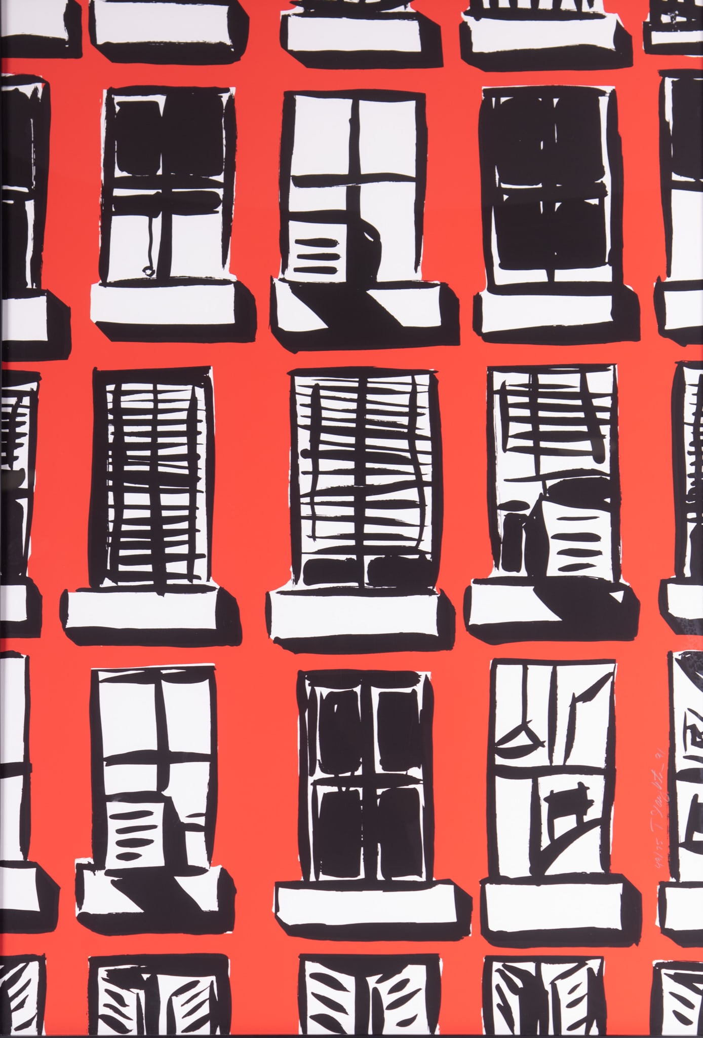 Tom Slaughter, American (1955-2014), New York Views Iv, 1991 ...