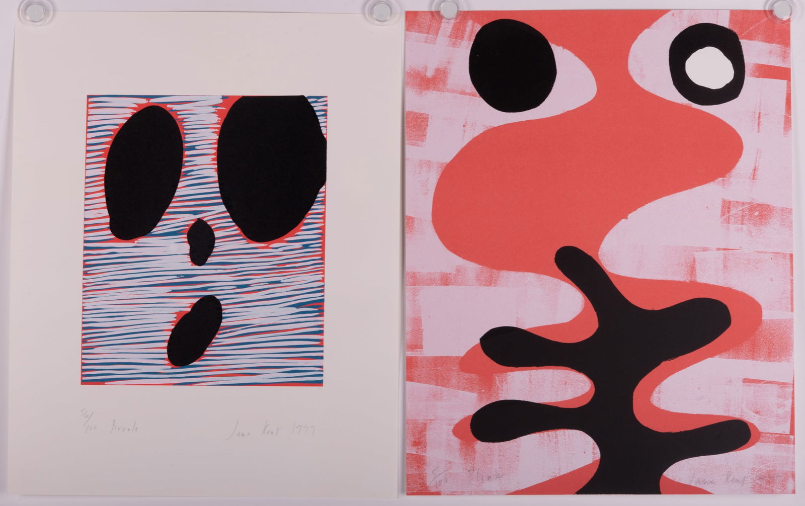 Jane Kent, American (b. 1962), Two Works: Plink And Buzzle, 1999 ...