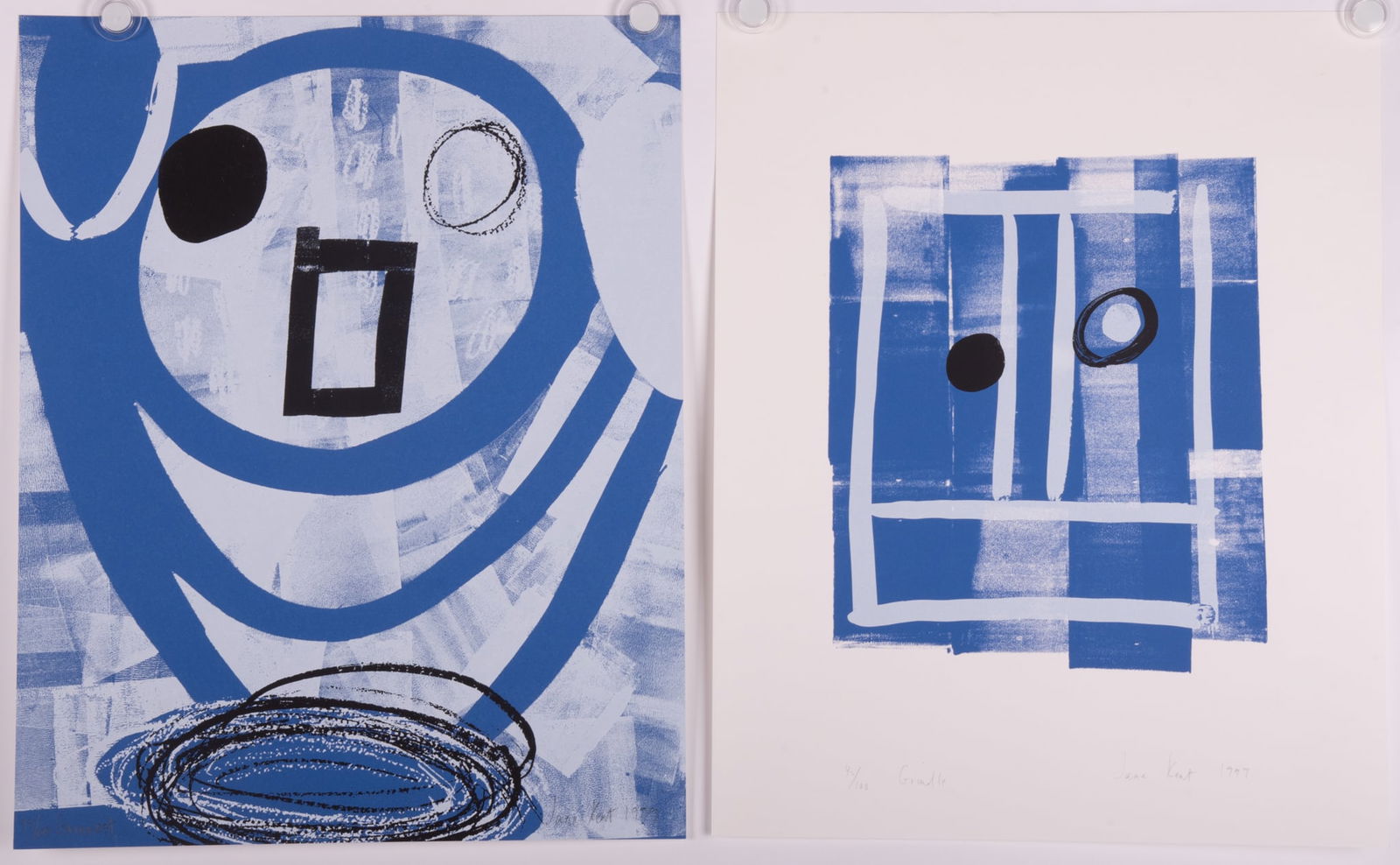 Jane Kent, American (b. 1962), Two Works: Grinnest And Grindle, 1999 ...