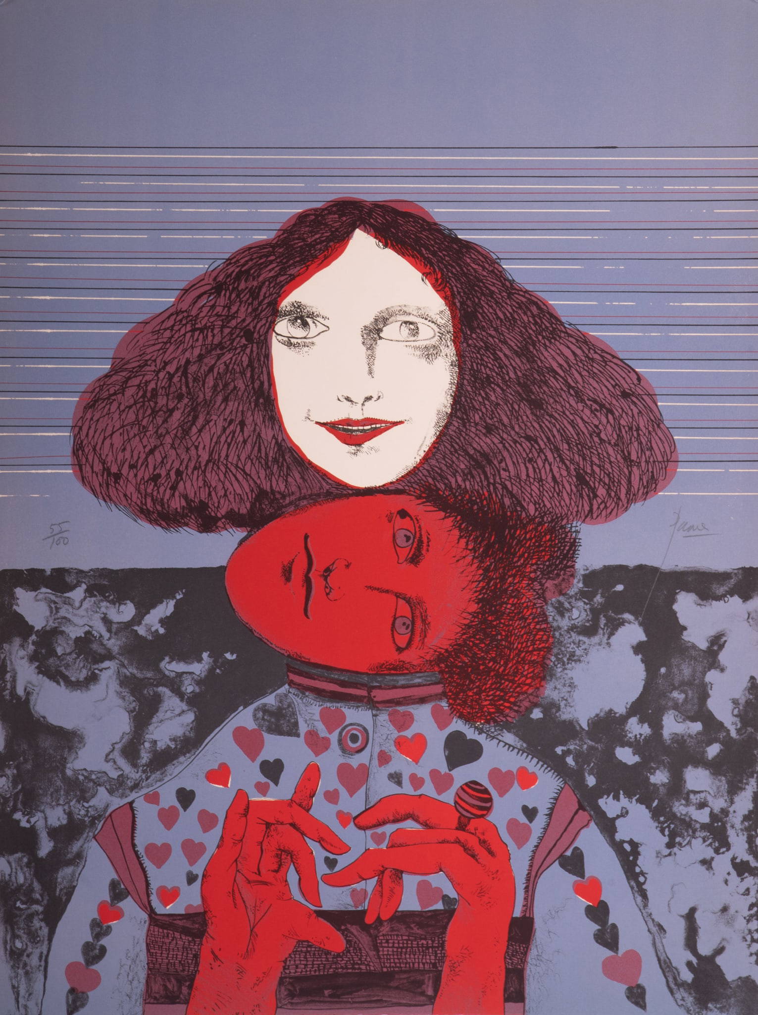 Peter Paone And John Imber, New York (b. 1936), (1950-2014), Two Works ...