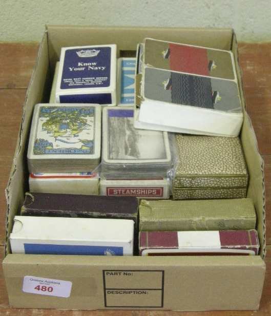 Ships And Shipping Lines Playing Cards Including S