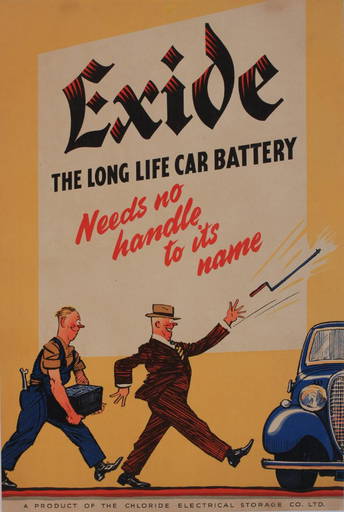 Anon Exide The Long Life Car Battery , Original Poster