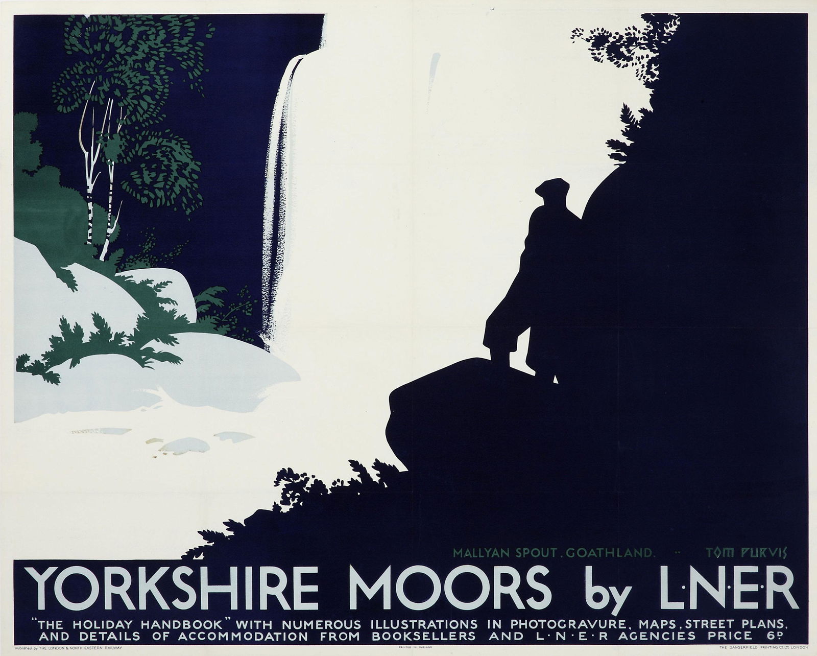 Tom Purvis (1888-1959) Yorkshire Moors by LNER, (#0340) on Nov 26, 2020 ...