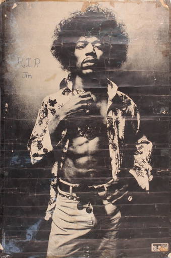 Donald Silverstein Jimi Hendrix, Original Promotional