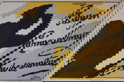 Jfk Orig "wanted For Treason" Poster *very Rare*