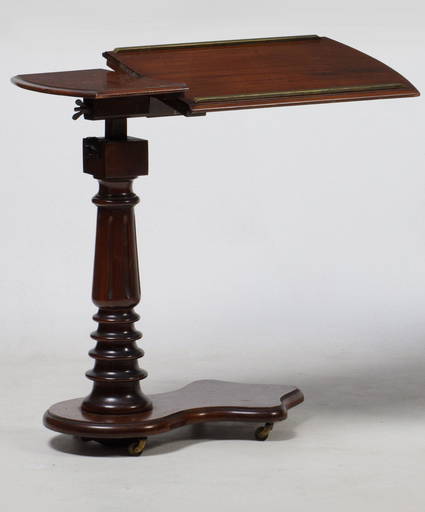 Mahogany Lectern "arter" Manufacture, London, 20th Century