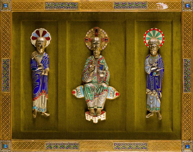 Moratã“ Workshops. 20th Century. Triptych Representing Christ ...