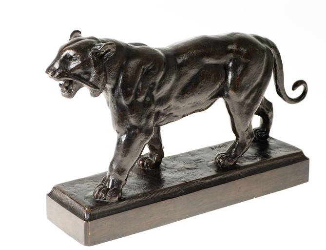 According To Antoine Louis Barye ( / (late 19th Century Early 20th ...