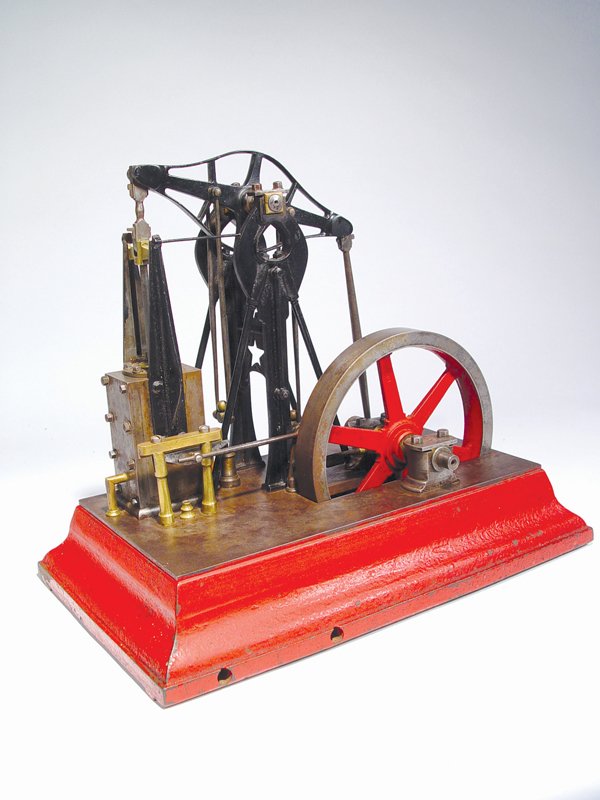 Rare Model Of An Early Corliss Steam Beam Engine