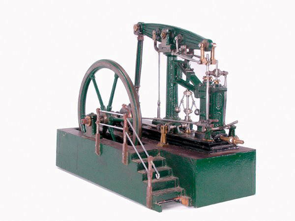 Model Of An English Walking Beam Steam Engine