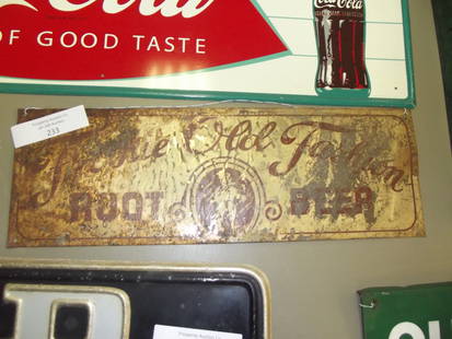 Vintage Masons Root Beer Sign