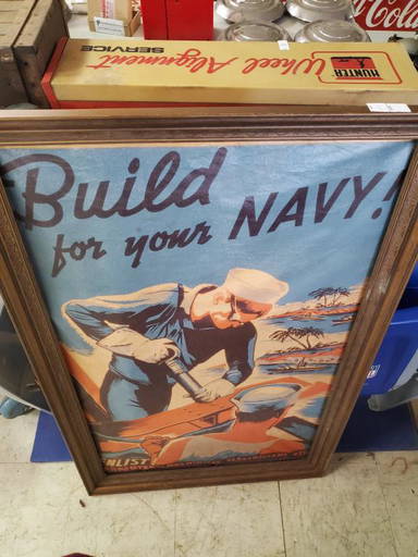 Vintage Navy Ad