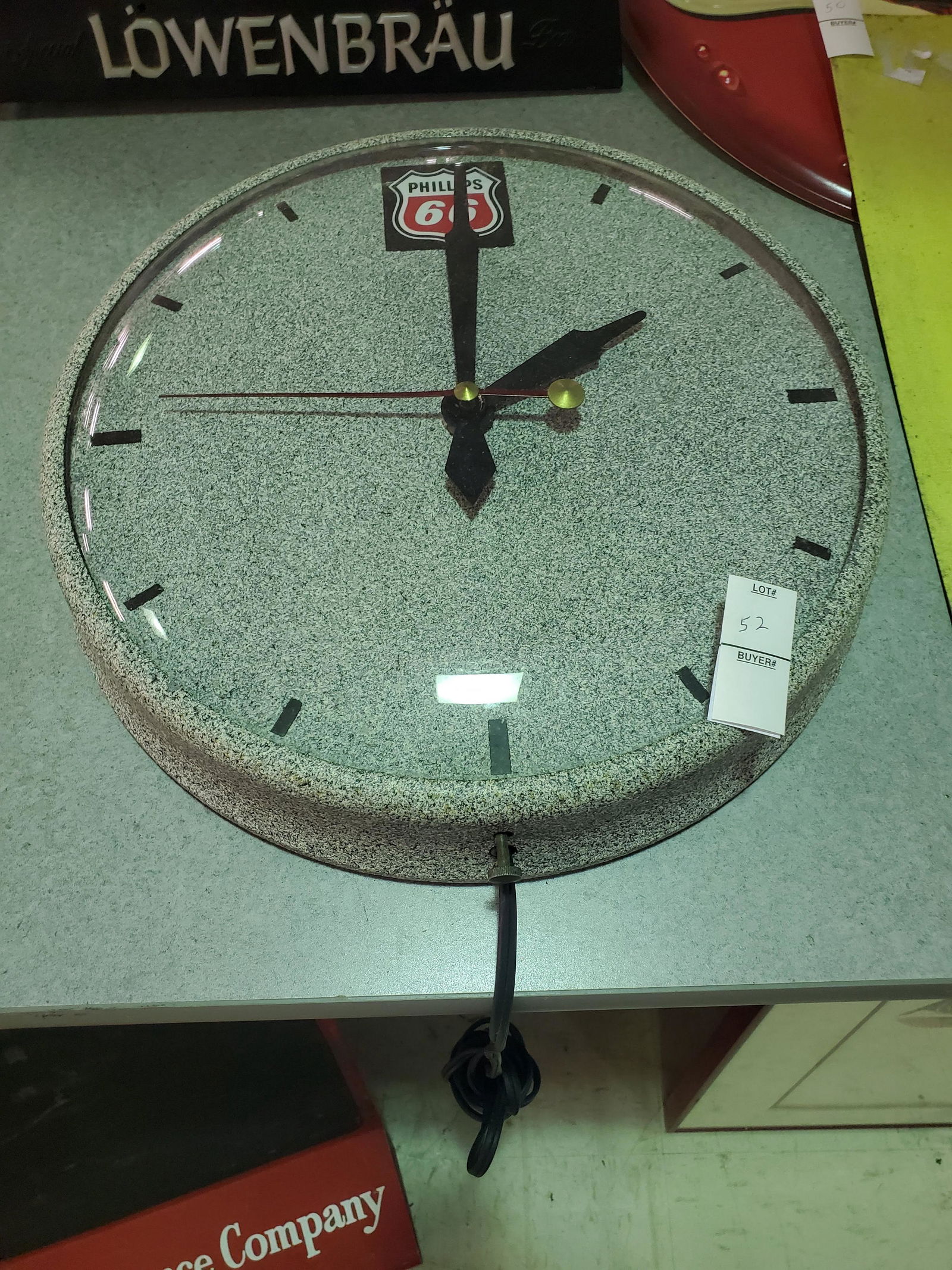 Phillips 66 Clock