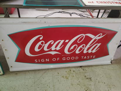 Coke Fishtail Sign