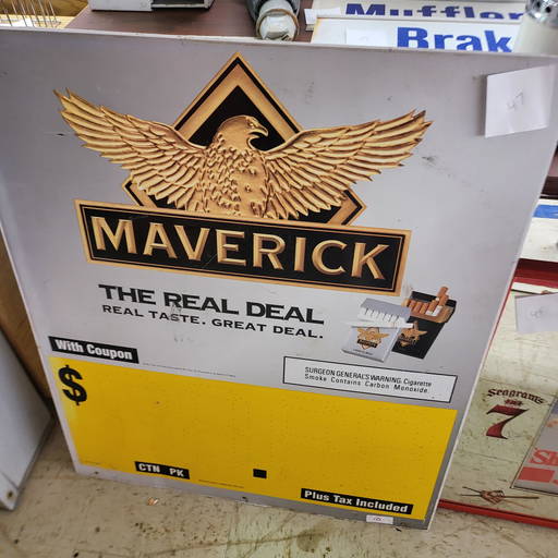 Maverick Sign