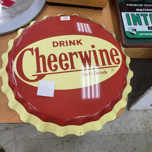Cheerwine Cap Sign