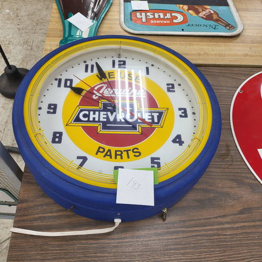 Chevy Neon Sign