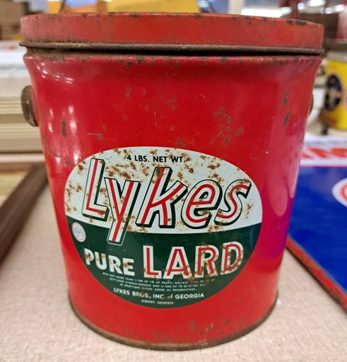 Lykes Lard Tin