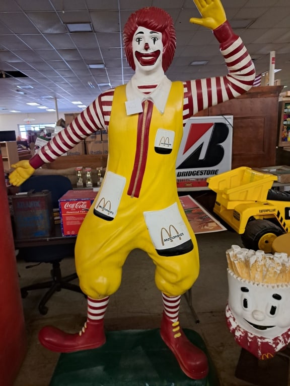 6' Ronald Mcdonald Auction